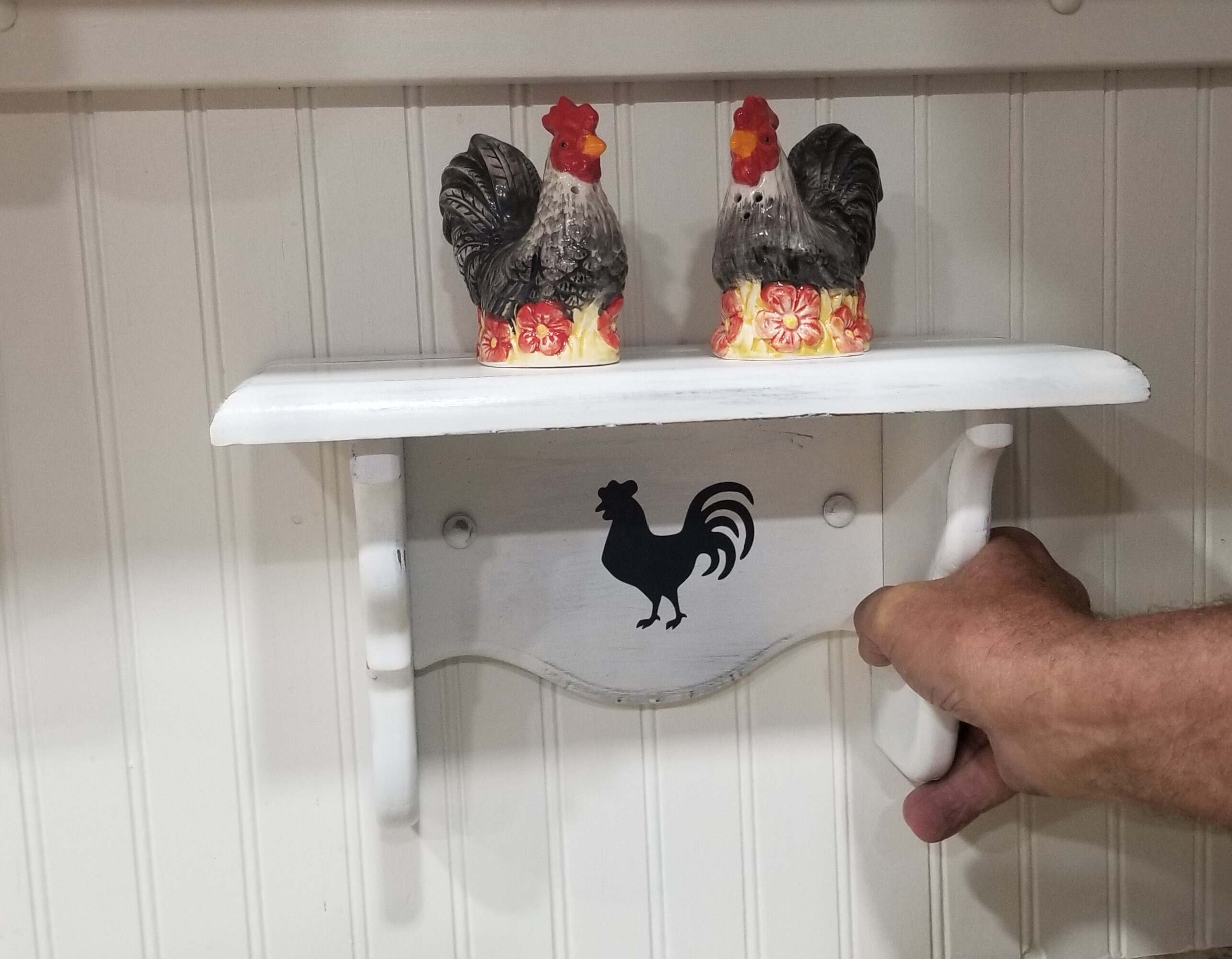 Rooster Shelf Plate Shelf Rooster Decor Farmhouse Shelf - Etsy Australia
