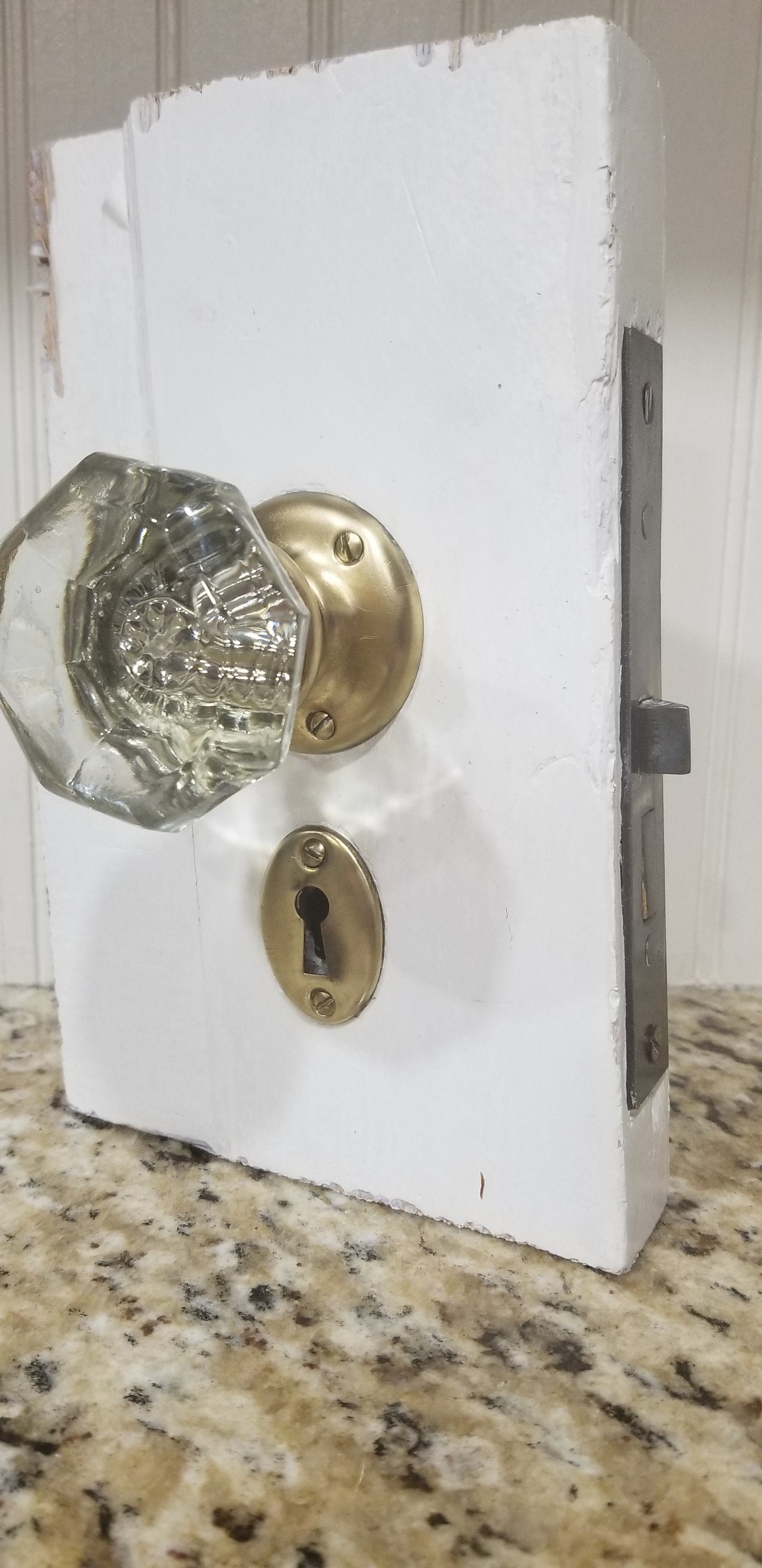 Right Swing Fancy Vintage Lock Set Mortise Lock With Glass - Etsy