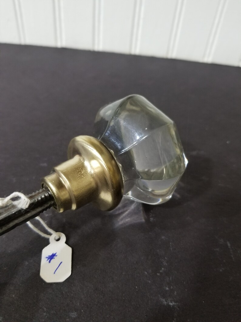 Vintage Glass Door Knob 1, Antique Door Knob, Vintage Door Hardware, Antique Hardware, Glass ...