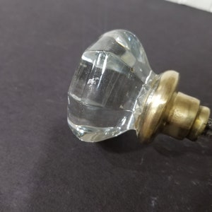 Vintage Glass Door Knob 1, Antique Door Knob, Vintage Door Hardware, Antique Hardware, Glass ...