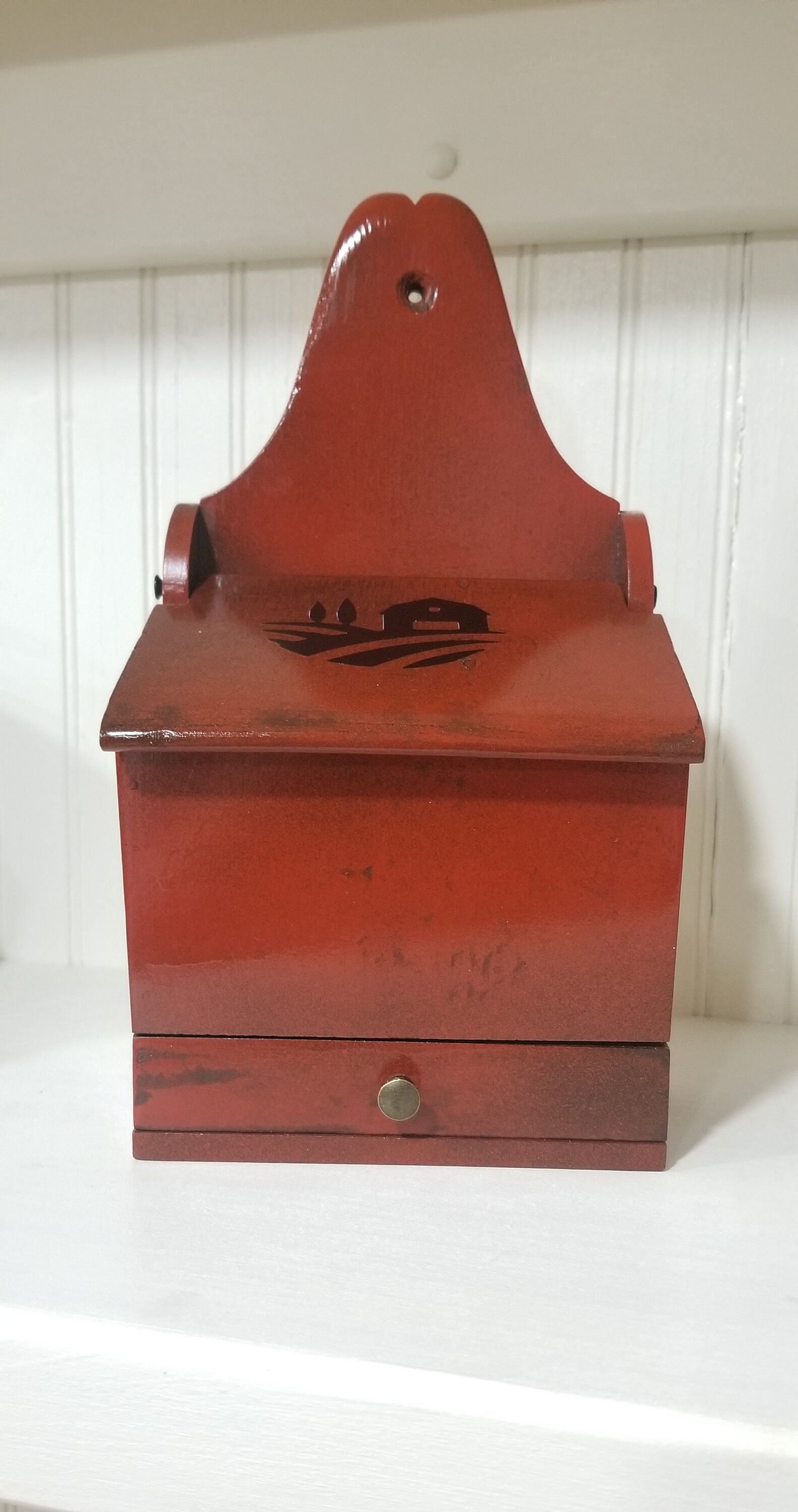 French Salt Box French Country Cottage Farmhouse Charm. - Etsy