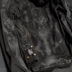 Twill Goa Jacket: Psytrance Festival Wear - Shivarider Fraktal - Etsy
