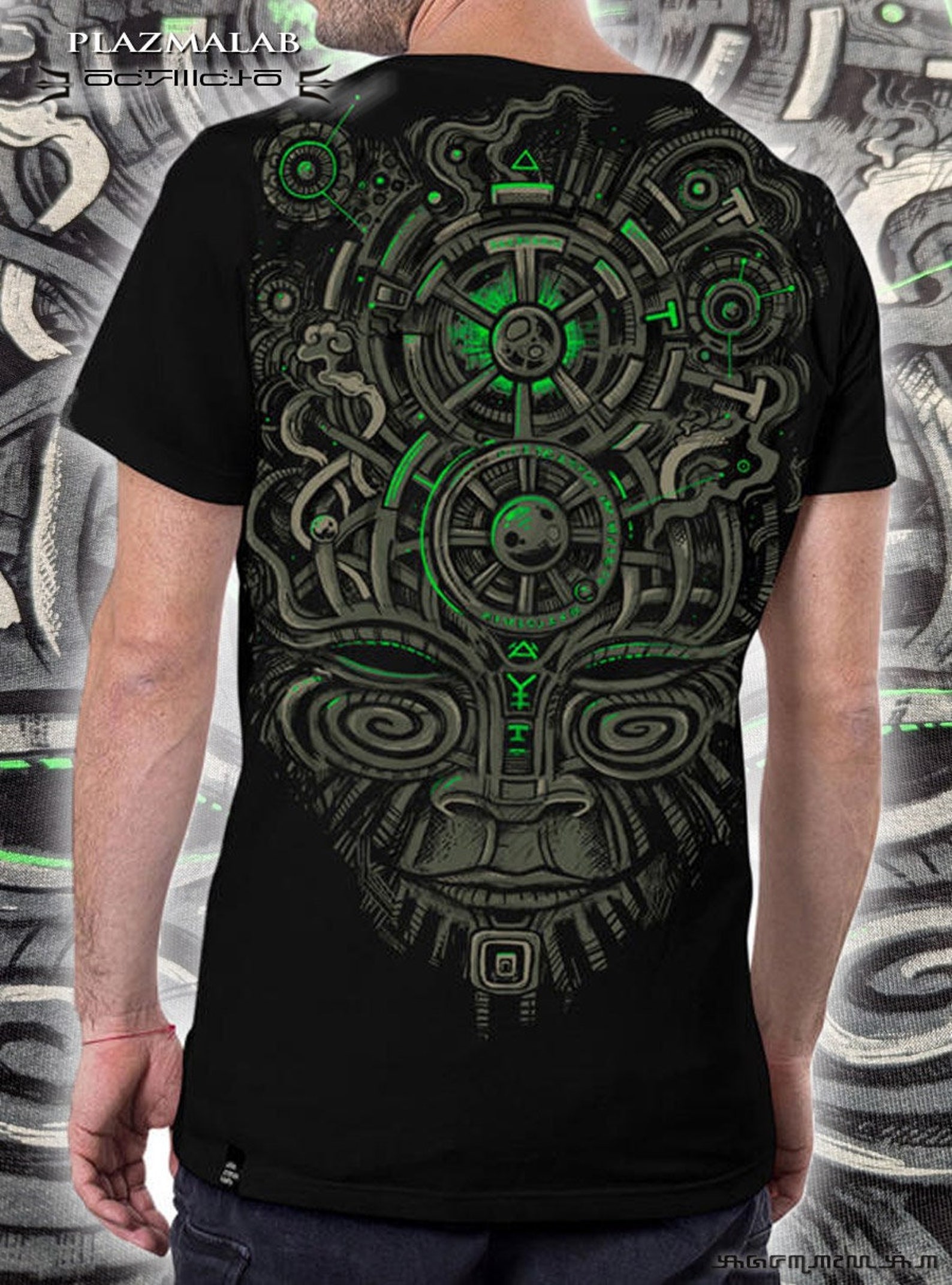 T-shirt NIGHTVISION Plazmalab - Etsy