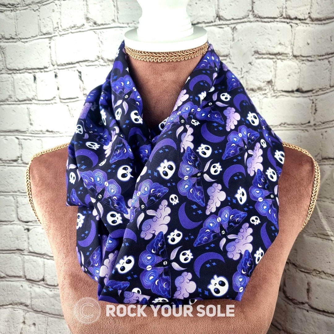 Purple Moth, Hex Infinity Scarves, Pastel Goth, Rock Your Sole ...