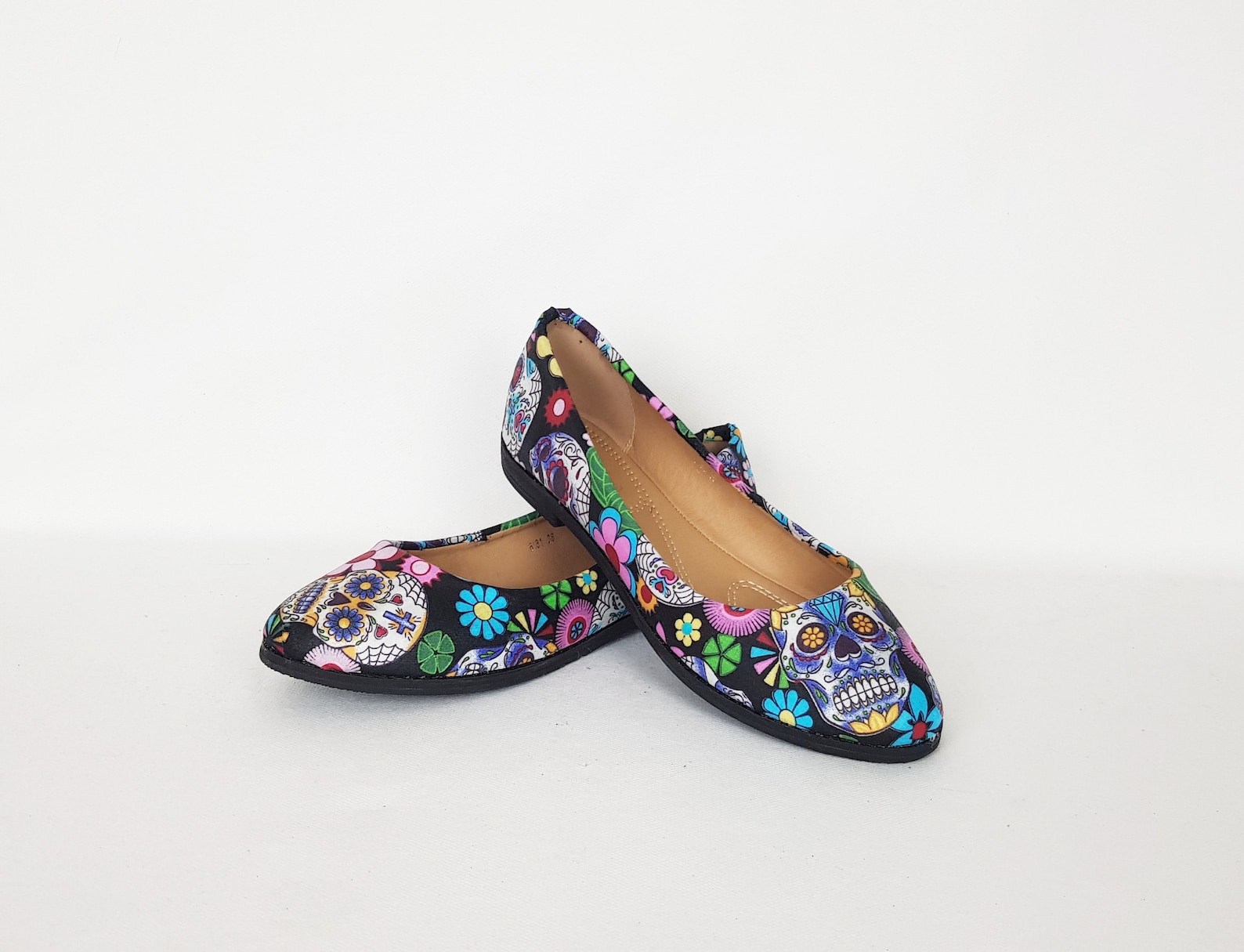 Sugar Skulls Shoes, Custom Pumps, Alternative Style, Skull Shoes ...