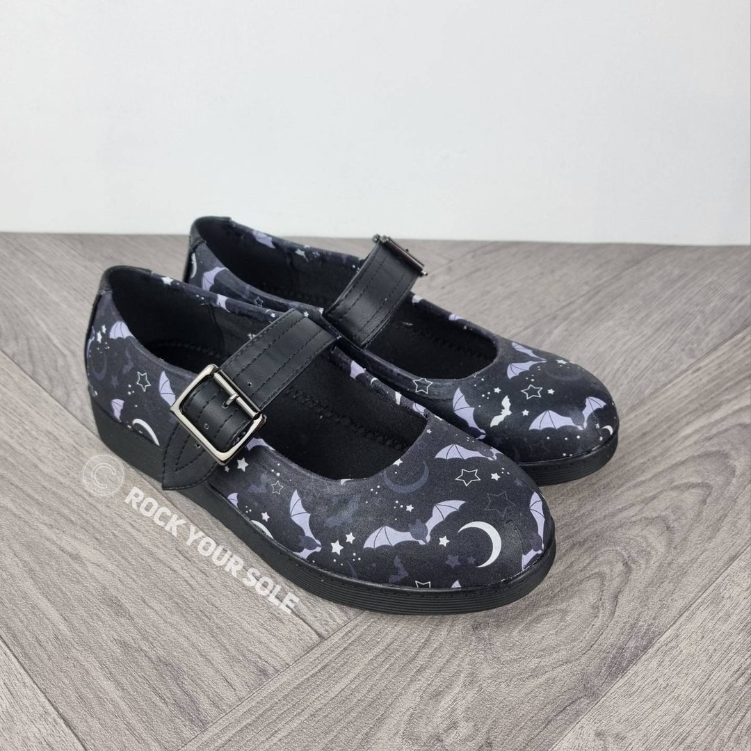 Gothic Shoes, Alternative Style, Custom Shoes, Women Shoes, Gothic ...