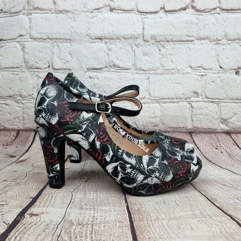 Gothic Pumps Heels - Etsy UK