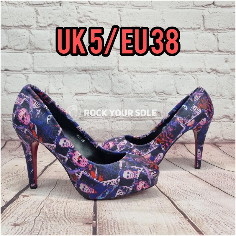 Horror Heels - Etsy