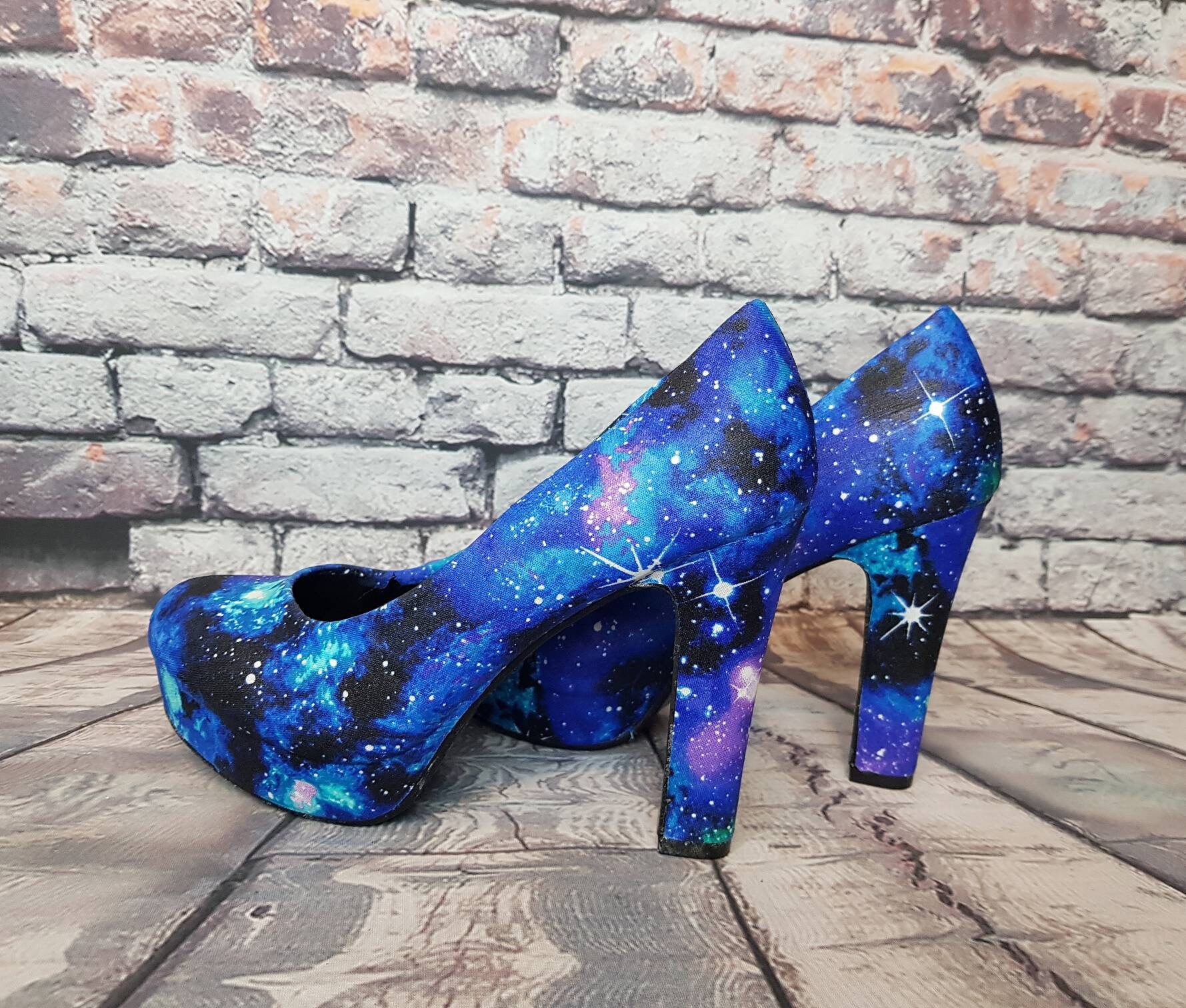 Blue Galaxy Shoes