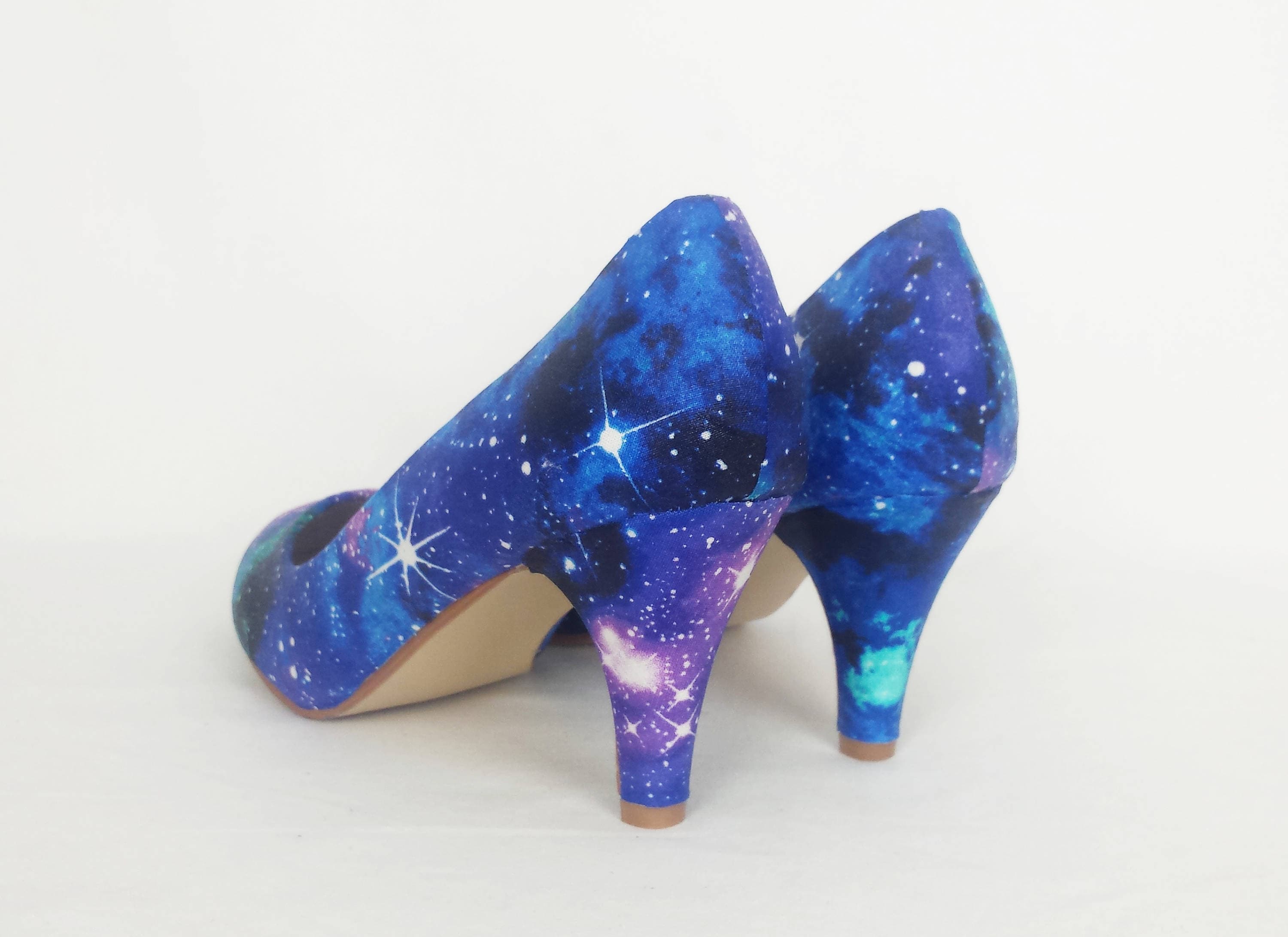 Galaxy Shoes, Galaxy Heels, Custom Shoes, Nebula Shoes,goth Shoes ...