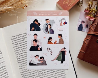 Lovely Runner Sticker Sheet Kdrama Korean Fanart Matte Vinyl Stickers ...