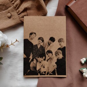 Handmade BTS Cute Notebooks Version 4 Love Yourself Kim - Etsy UK