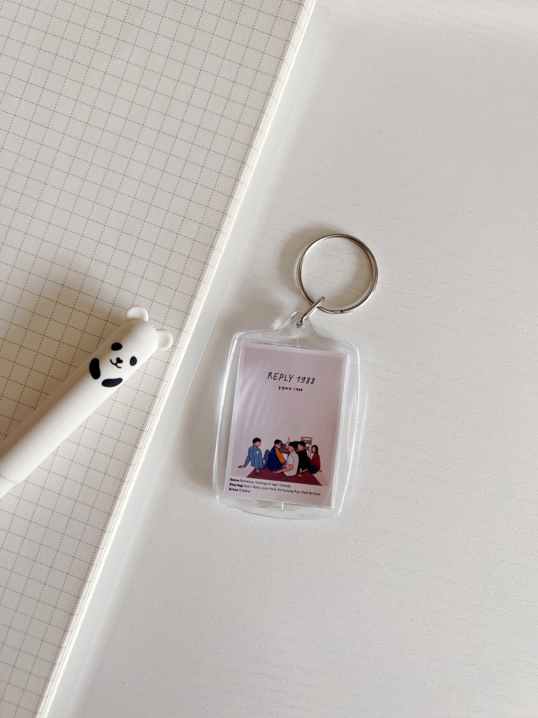 Reply 1988 Keychain - Kdrama Korean Fanart Art Acrylic - Etsy