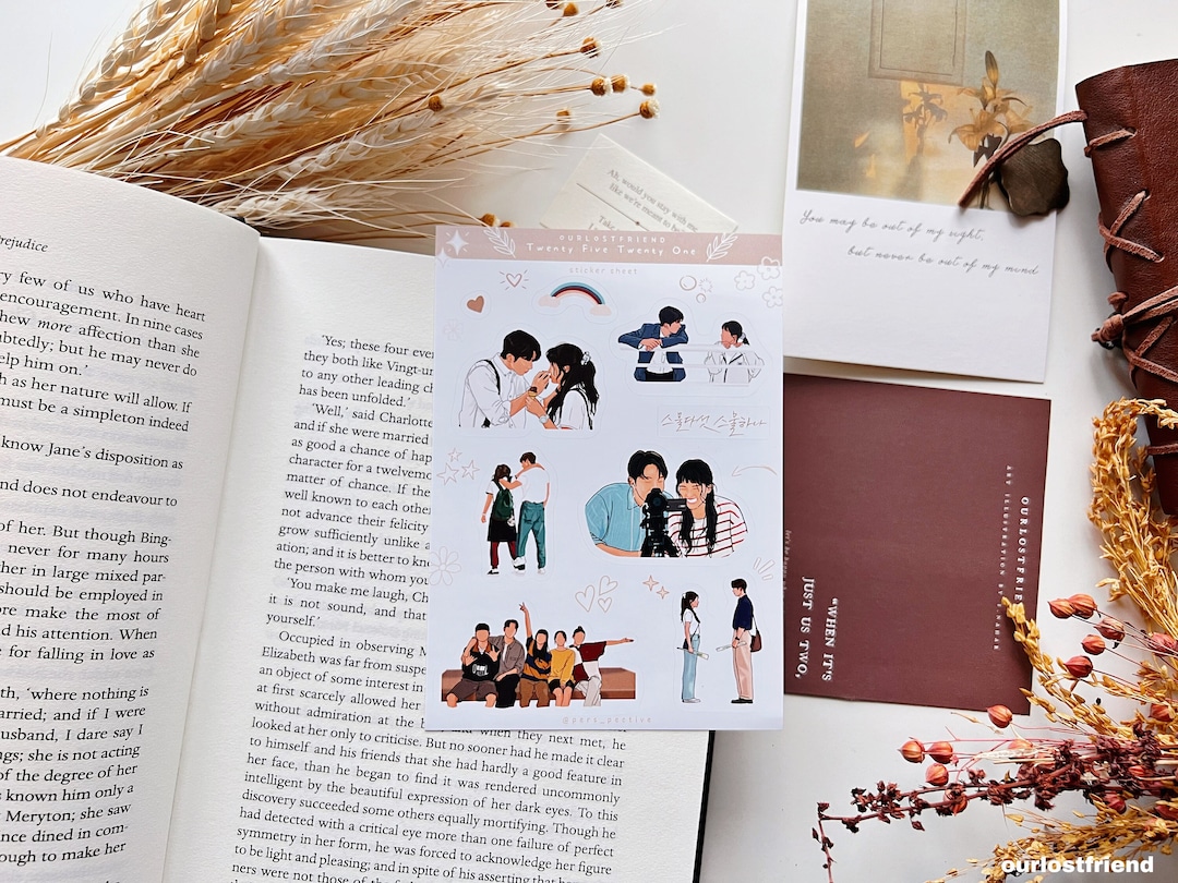 Twenty Five Twenty One Sticker Sheet (mint) - Kdrama Korean Matte Vinyl ...