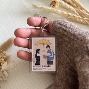 Lovely Runner Keychain [umbrella] - Kdrama Korean Fanart Art Acrylic 선재 ...