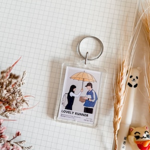Lovely Runner Keychain [umbrella] - Kdrama Korean Fanart Art Acrylic 선재 ...