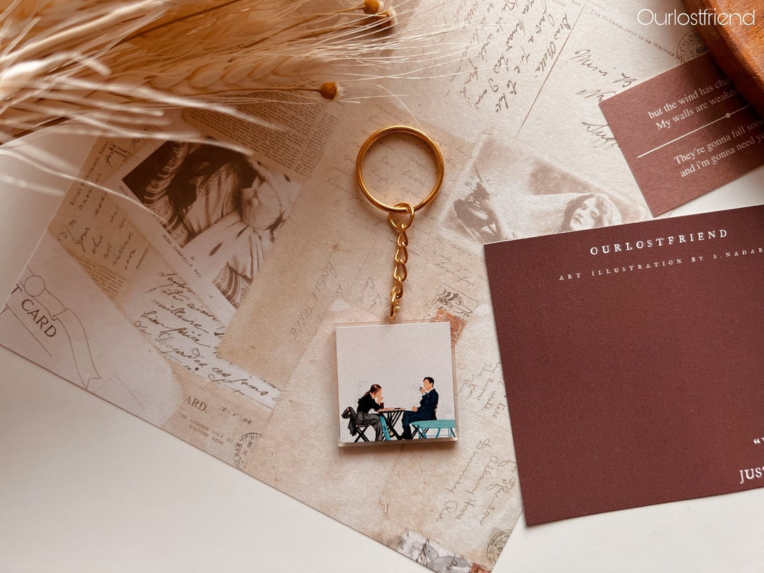 Vincenzo Coffee Date Keychain - Kdrama Korean Drama 빈센조 Song Joongki ...