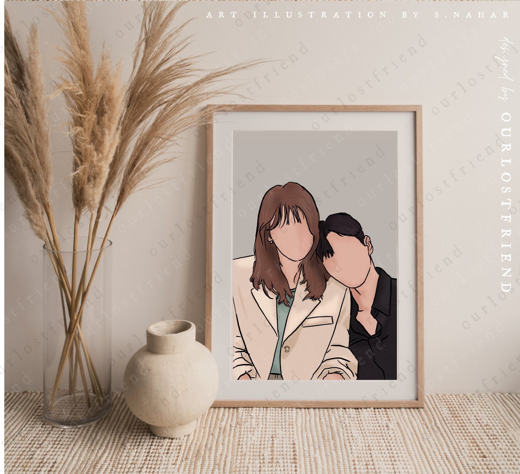 Home Décor Prints Nevertheless Korean Drama Art Print,Yu Nabi Park Jae ...