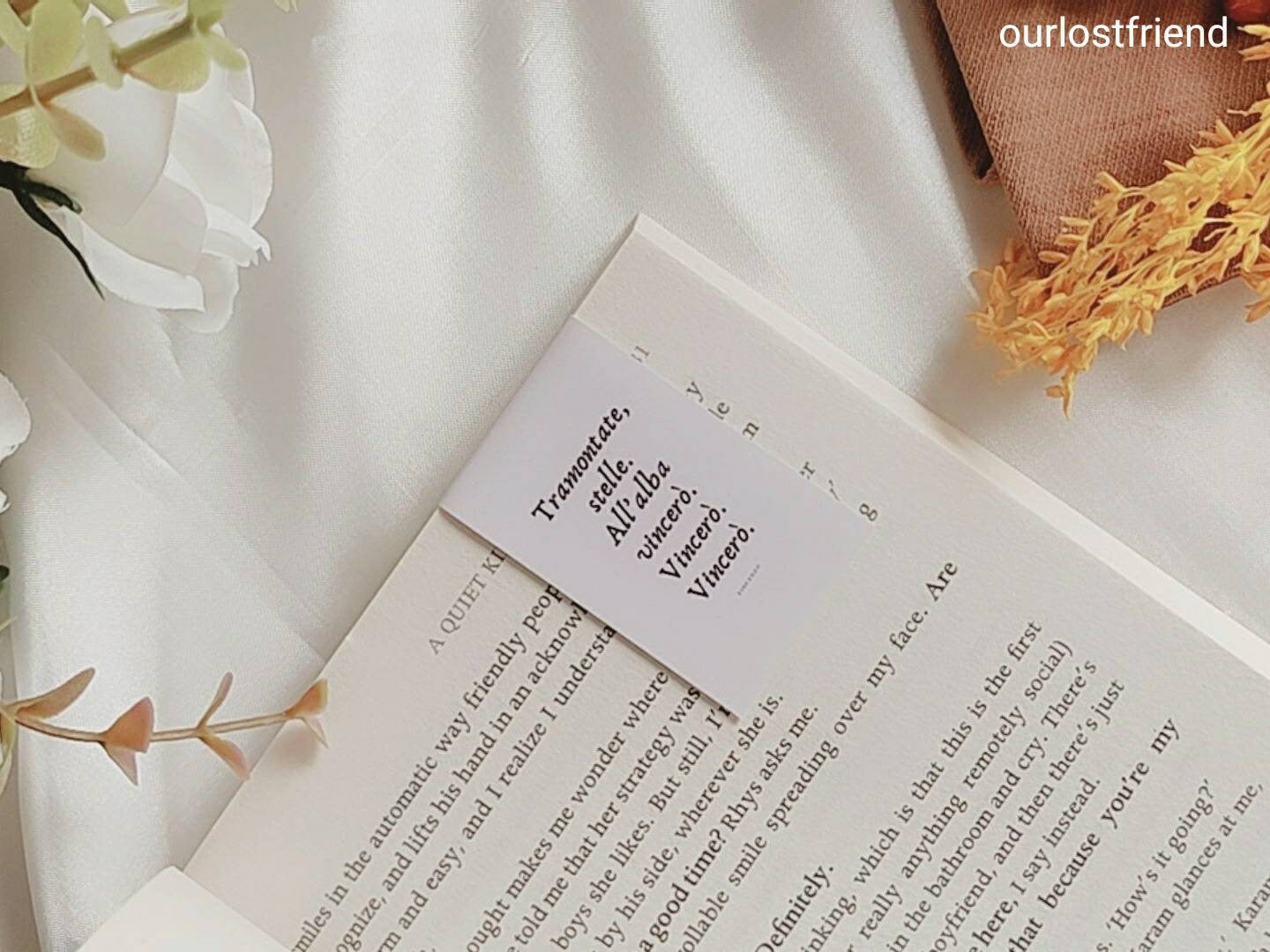 Vincenzo Bookmark Korean Drama KDrama 빈센조 Song JoongKi Jeon | Etsy