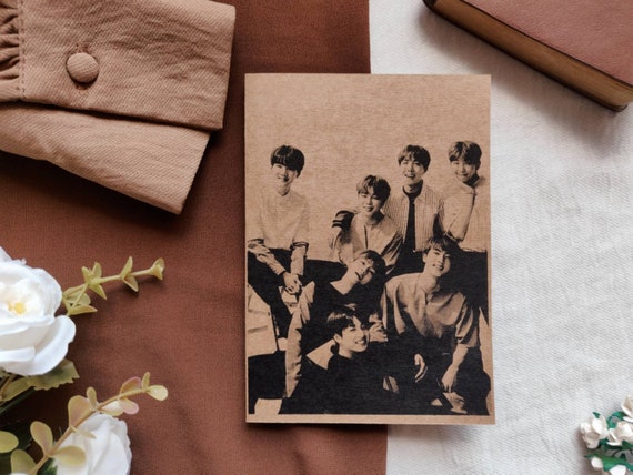 Handmade BTS Cute Notebooks Version 1 Love Yourself Kim - Etsy