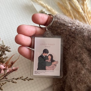 Lovely Runner Keychain [cherry Blossom] - Kdrama Korean Fanart Art ...