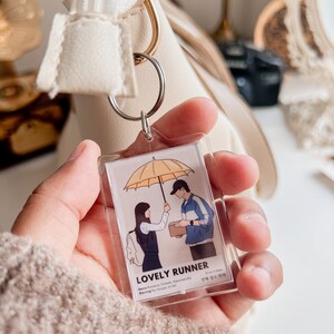 Lovely Runner Keychain [umbrella] - Kdrama Korean Fanart Art Acrylic 선재 ...