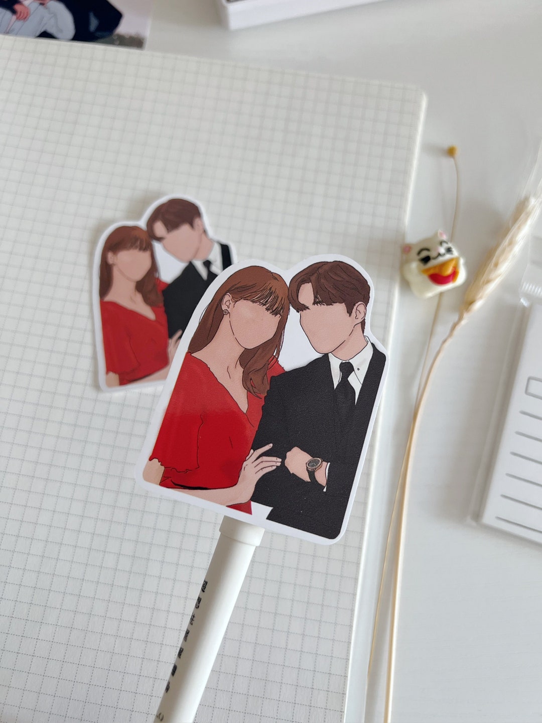 King the Land Sticker - Kdrama Korean Fanart Gloss Vinyl Sticker ...