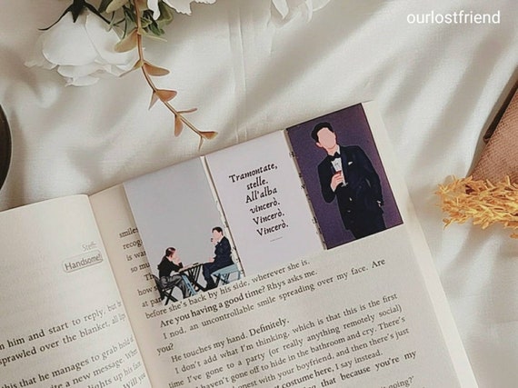 Vincenzo Bookmark Korean Drama Kdrama 빈센조 Song Joongki Jeon - Etsy