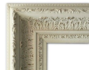 White gold frame | Etsy