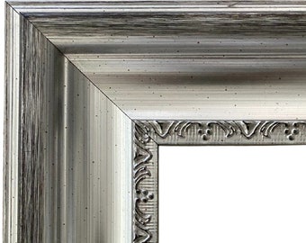 Black Silver Frame - Etsy