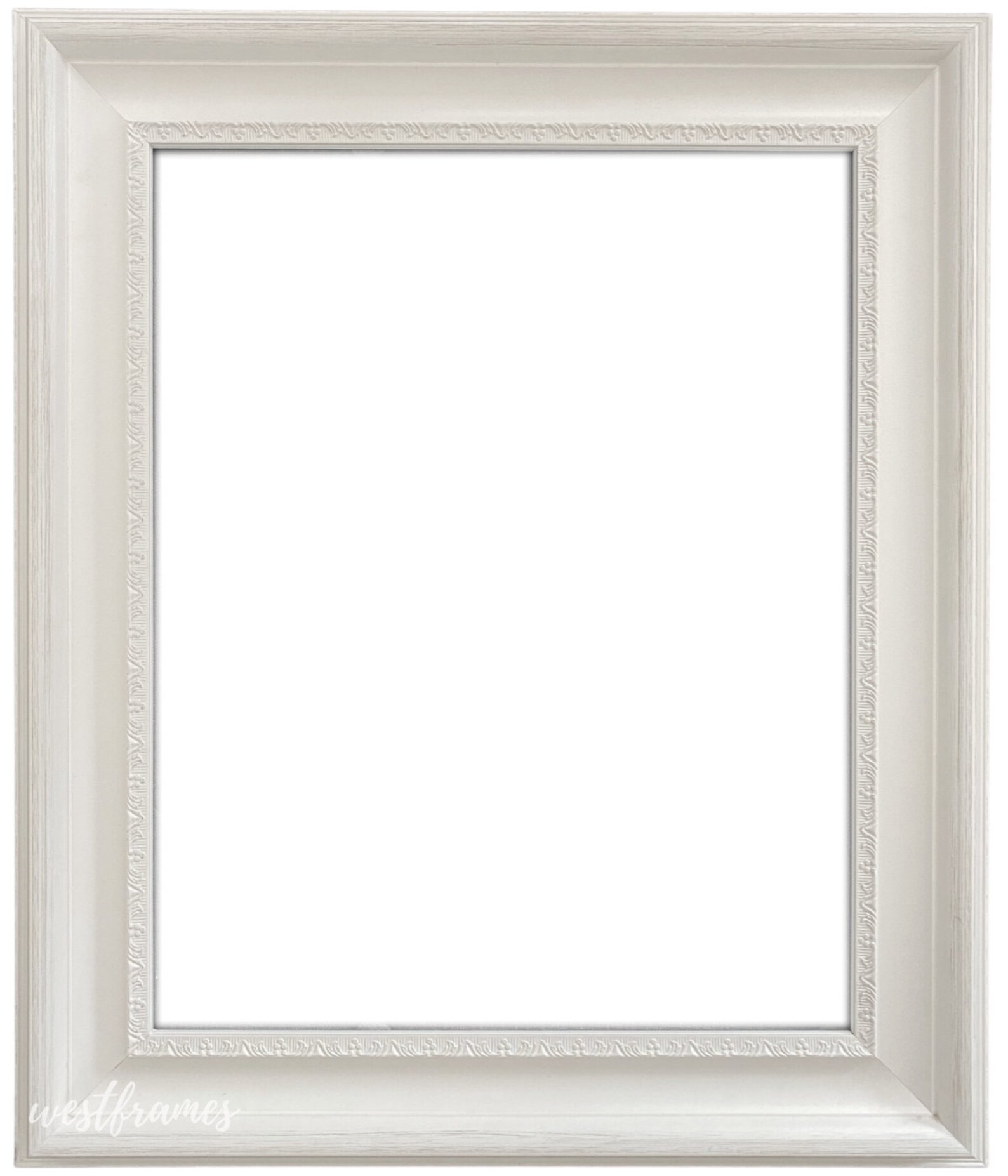 West Frames Stella Cottage French Shabby Ornate White Finish - Etsy
