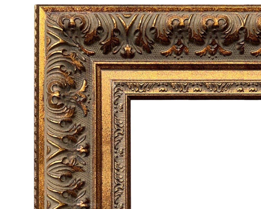 West Frames Victoria French Ornate Embossed Wood Picture Frame Antique ...