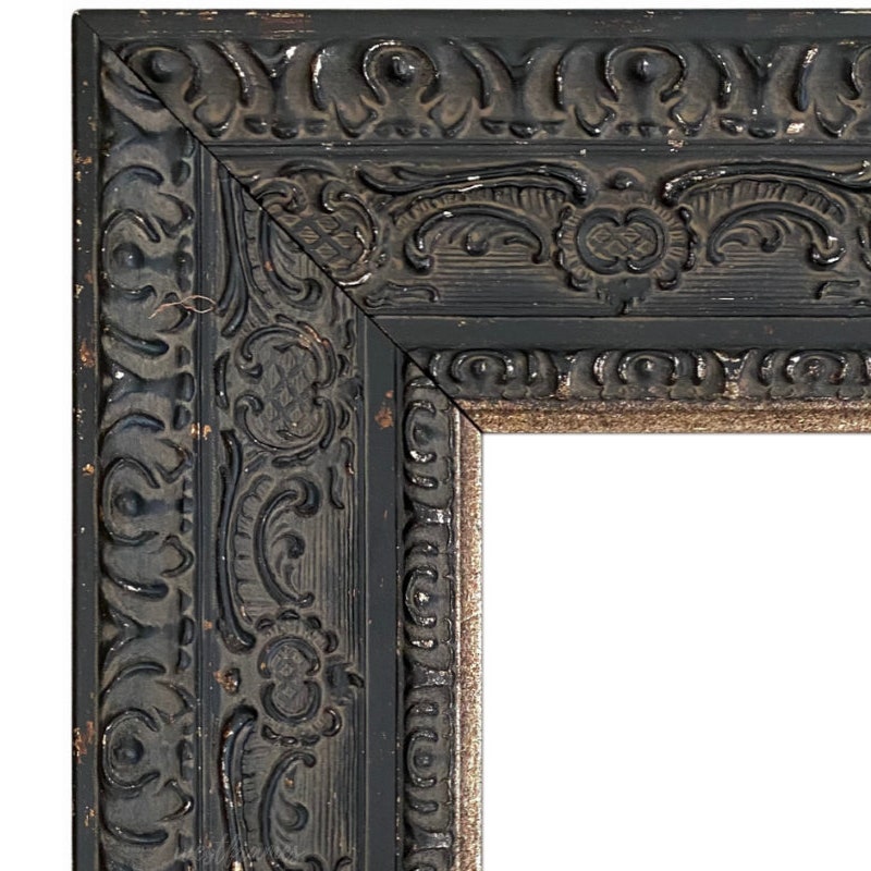 Ornate Black Frame - Etsy