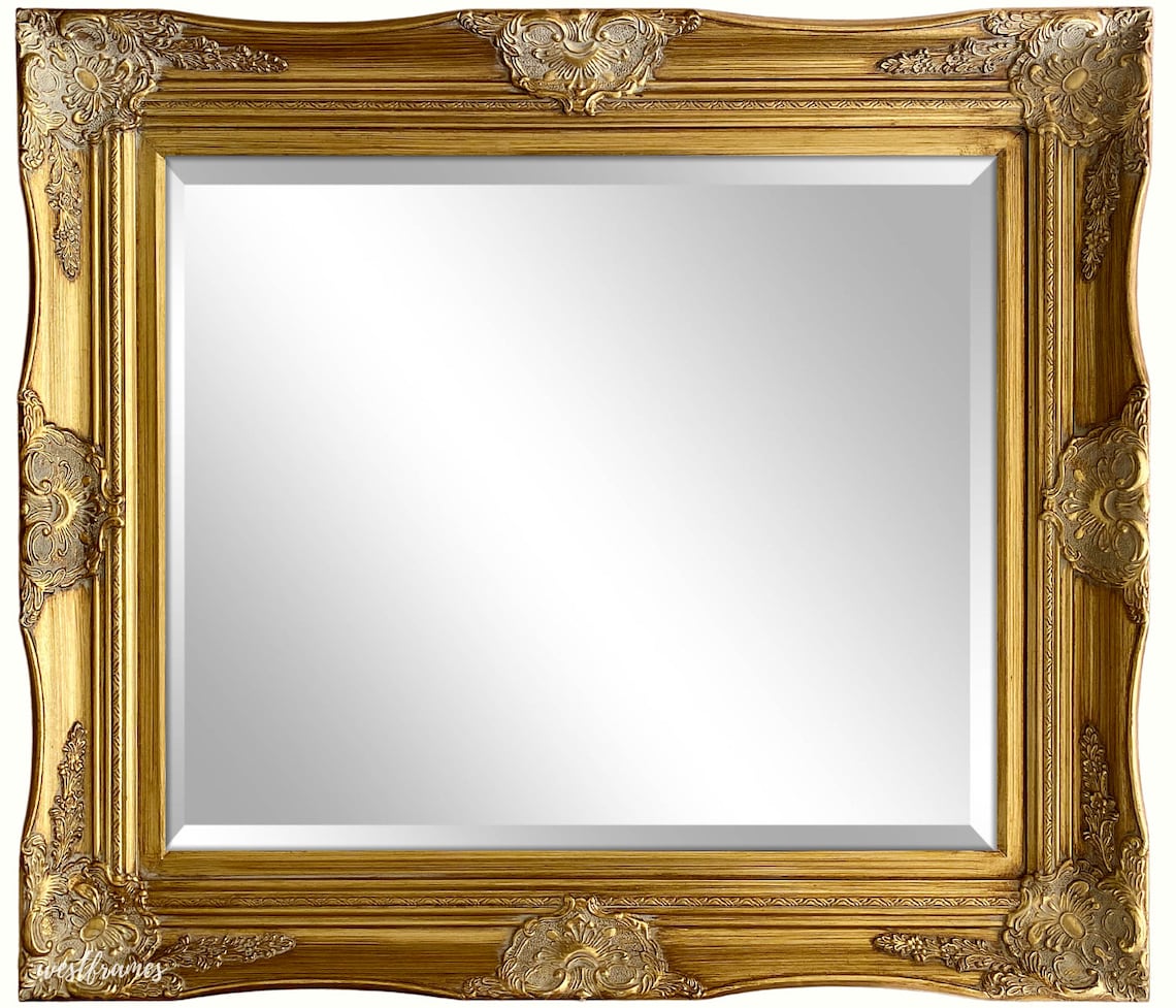 West Frames Georgiana Antique Gold French Ornate Baroque - Etsy