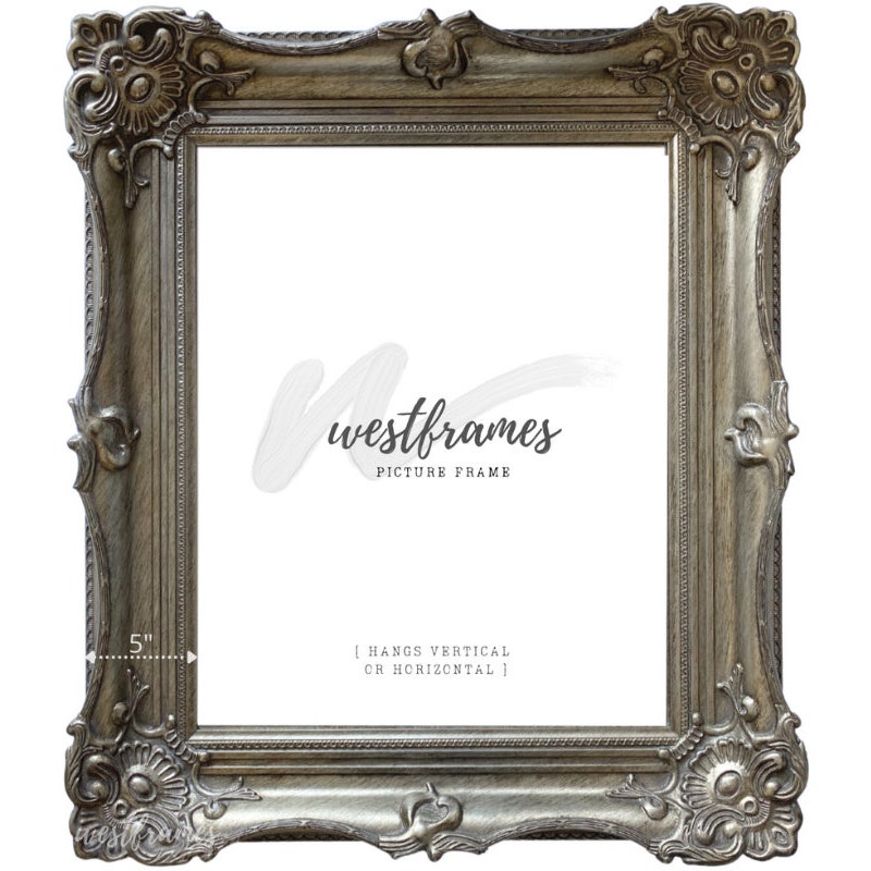 Large Ornate Picture Frame - Etsy