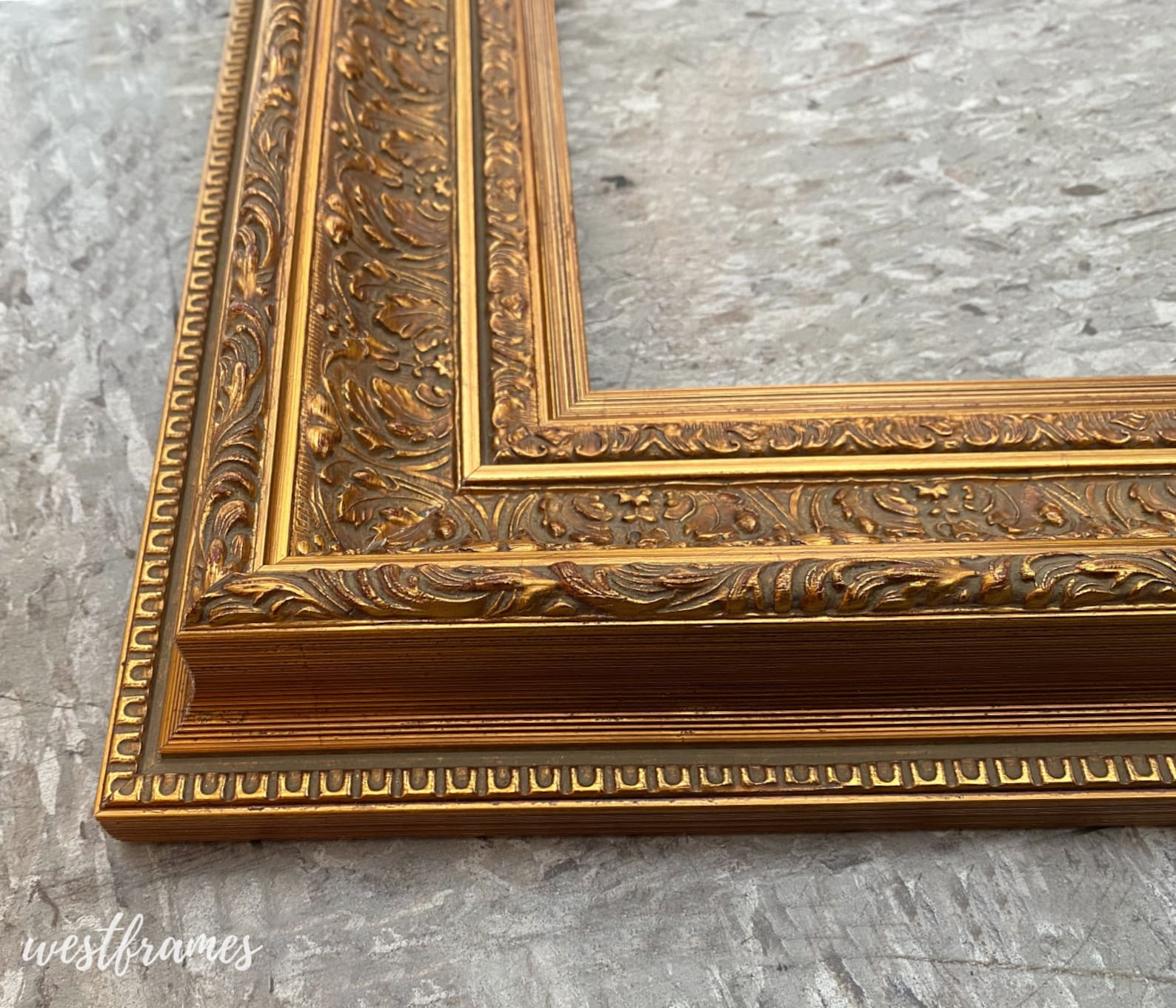 West Frames Elegance French Ornate Embossed Wood Picture Frame - Etsy