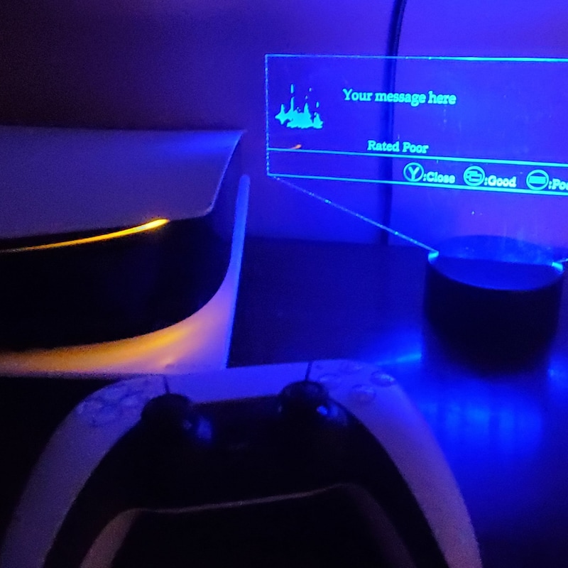 Light Message Ring - Etsy