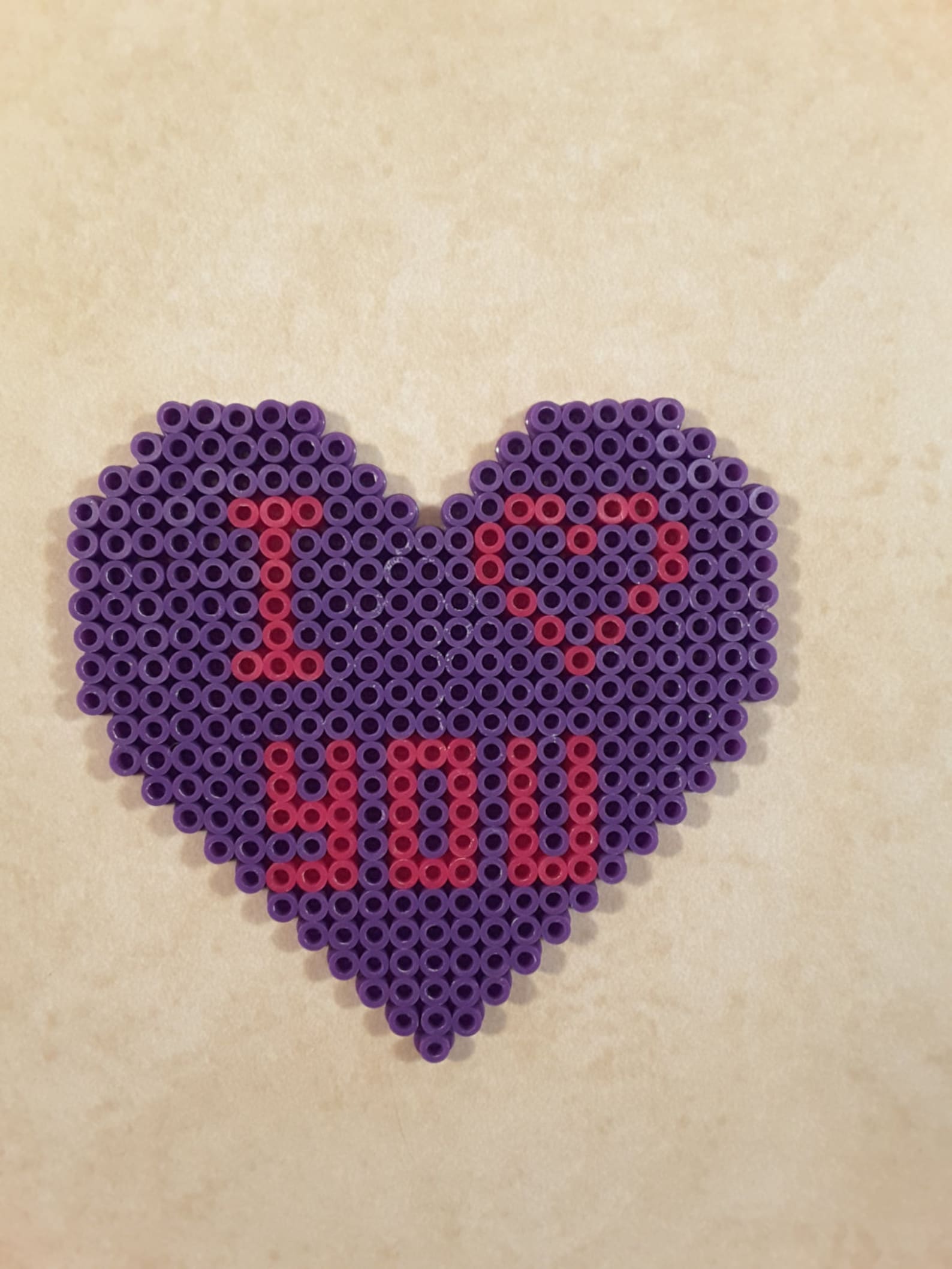 Perler Bead Candy Hearts - Etsy