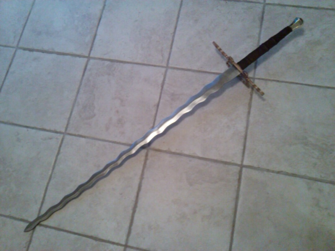 Flamberge Longsword - Etsy
