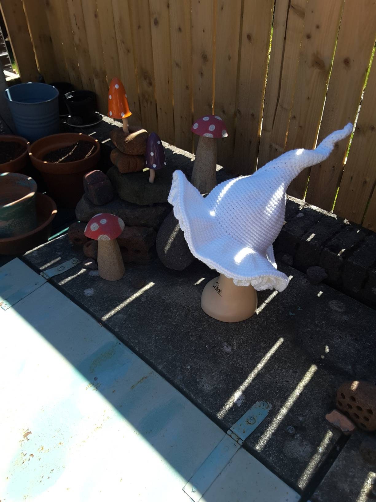 Twisted Toadstool Crochet Hat - Etsy UK