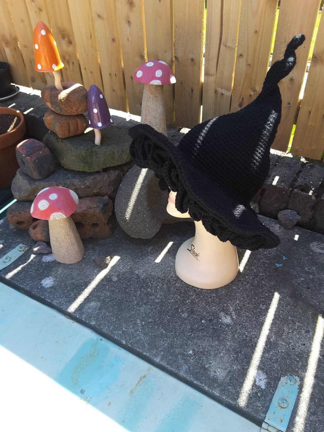 Twisted Toadstool Crochet Hat - Etsy UK