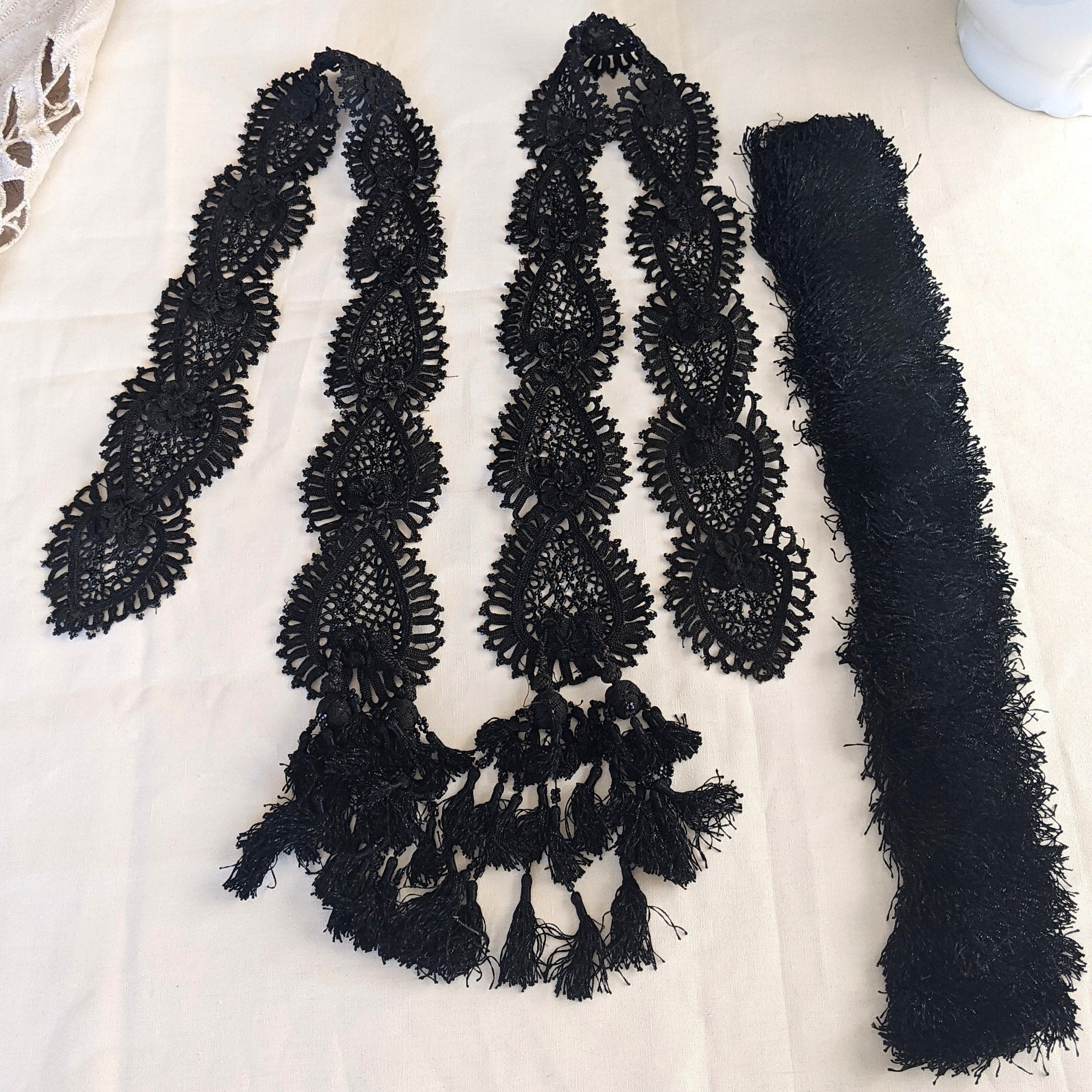 Original Mourning Coat Braid Trim. Antique French Trim From a - Etsy