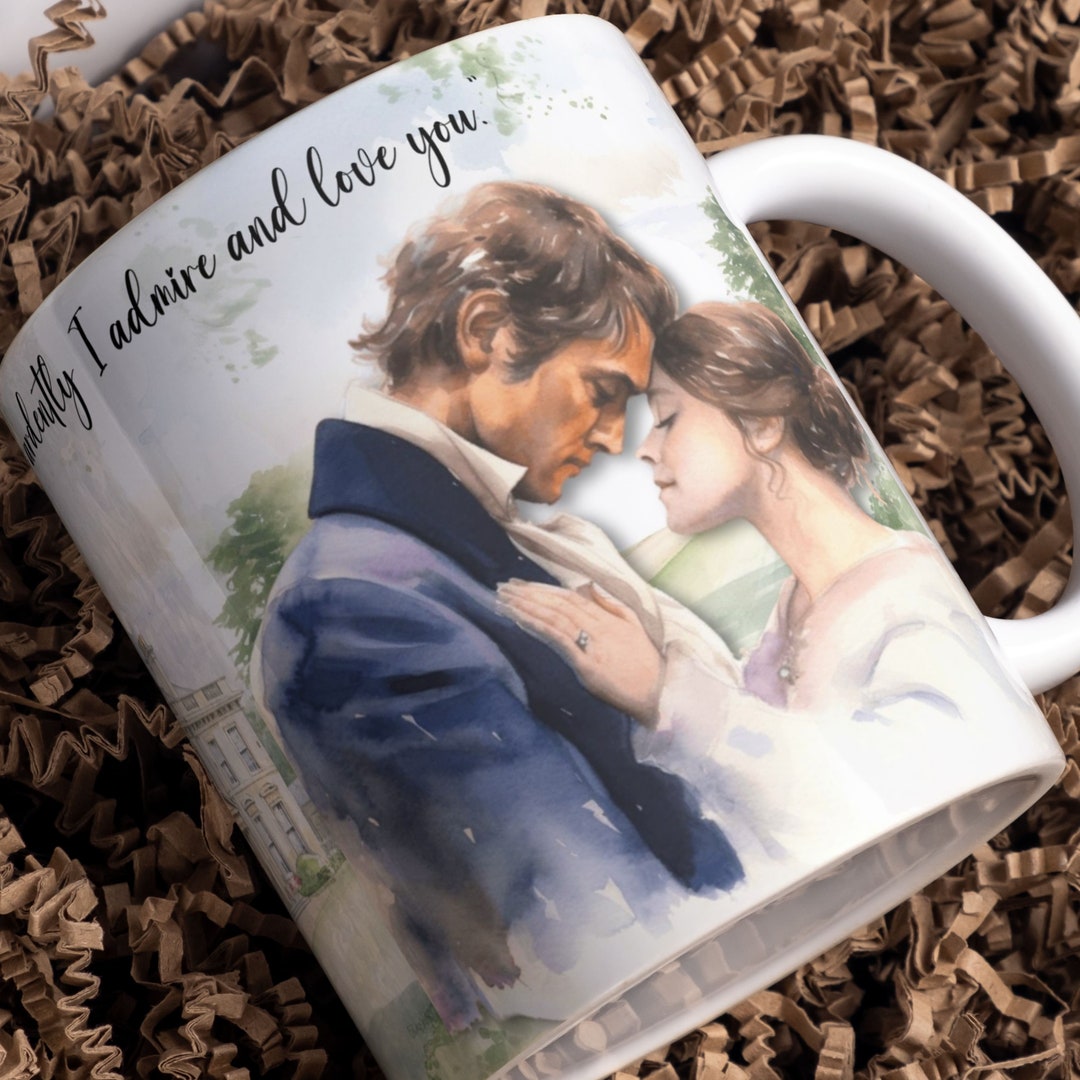 Pride and Prejudice Mug Fitzwilliam Mr Darcy Ornament Jane - Etsy