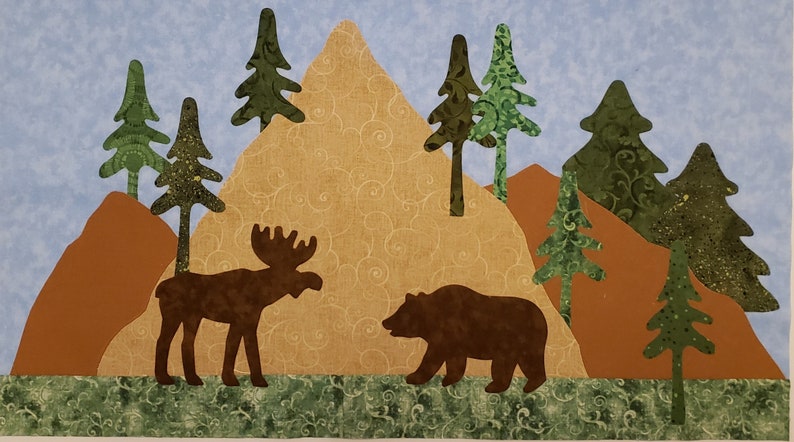 NO SEW 4 Pack Moose Die-cut Pre-fused PERMENANT Appliqué - Etsy