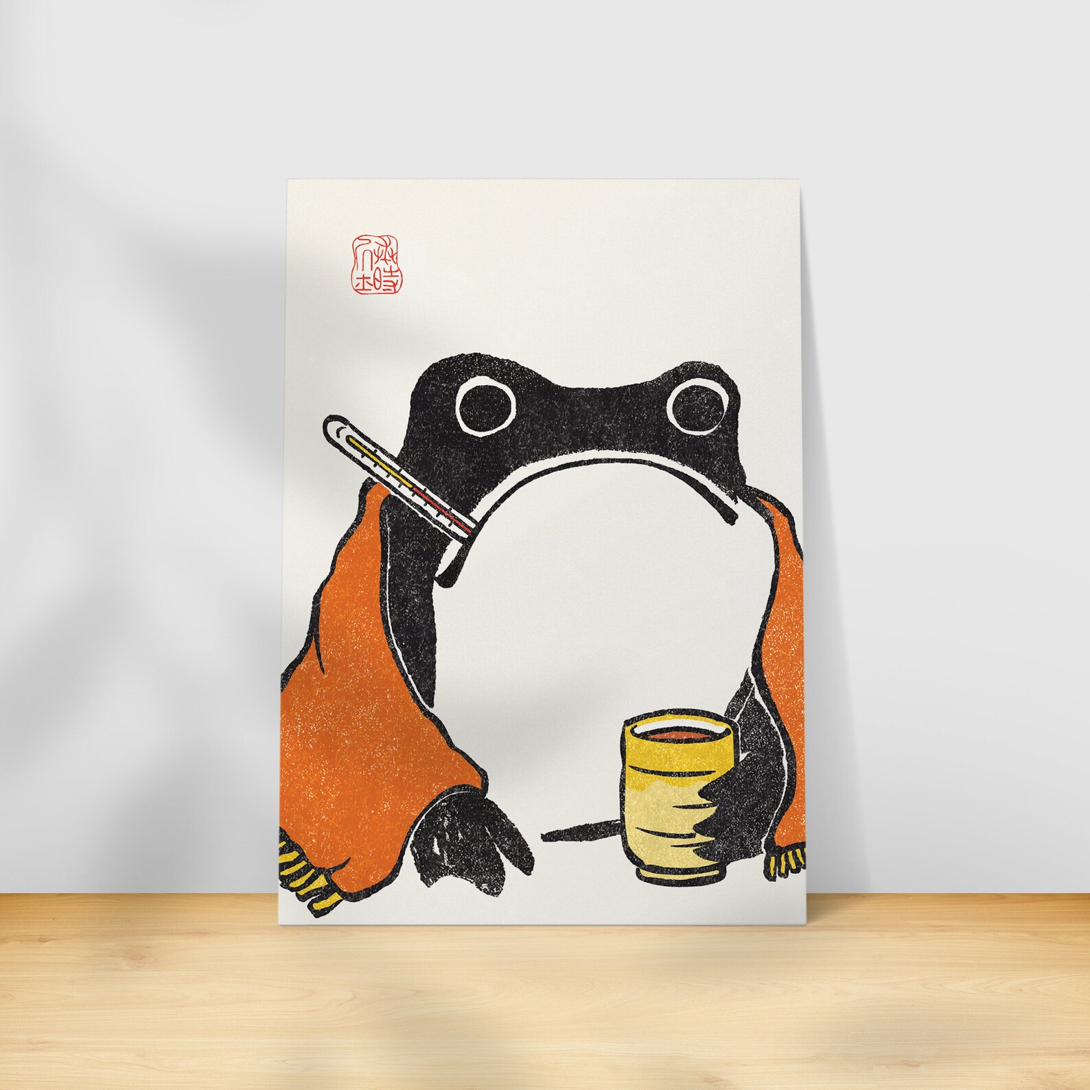 Japanese Get Well Soon Card Ezen Frog for Him Her Them - Etsy