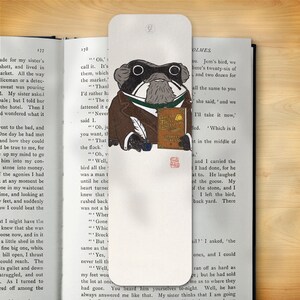Japanese Bookmark - Book Reading Ezen Frog - Etsy