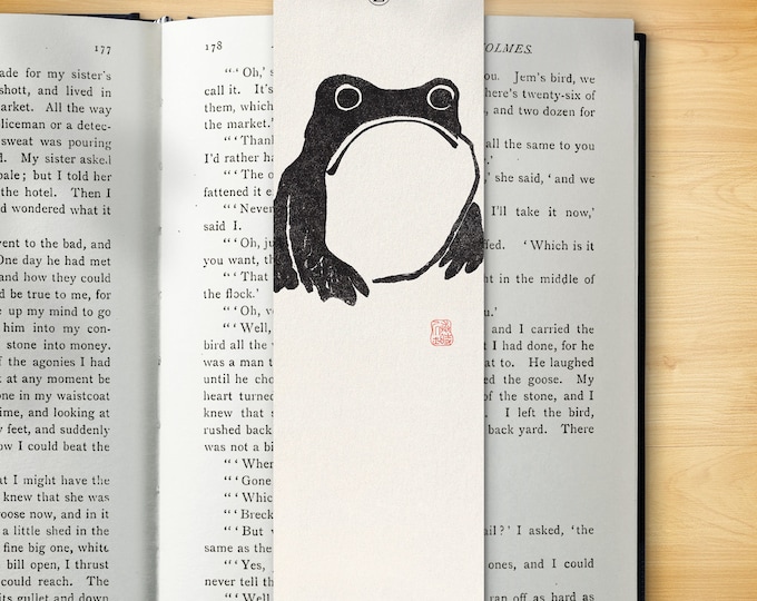 Mount Fuji Cherry Blossom Metal Bookmark, Nature Bookmark, Cherry ...
