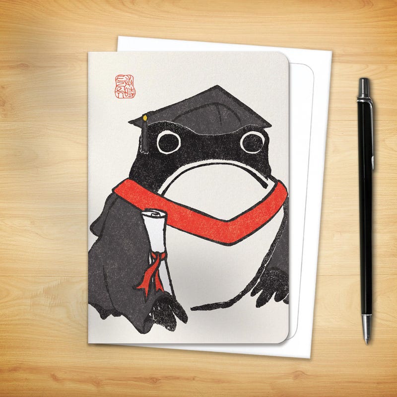 Japanese Graduation Card - Etsy