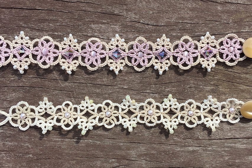 Set of 5 Tatting Lace Patterns | Etsy