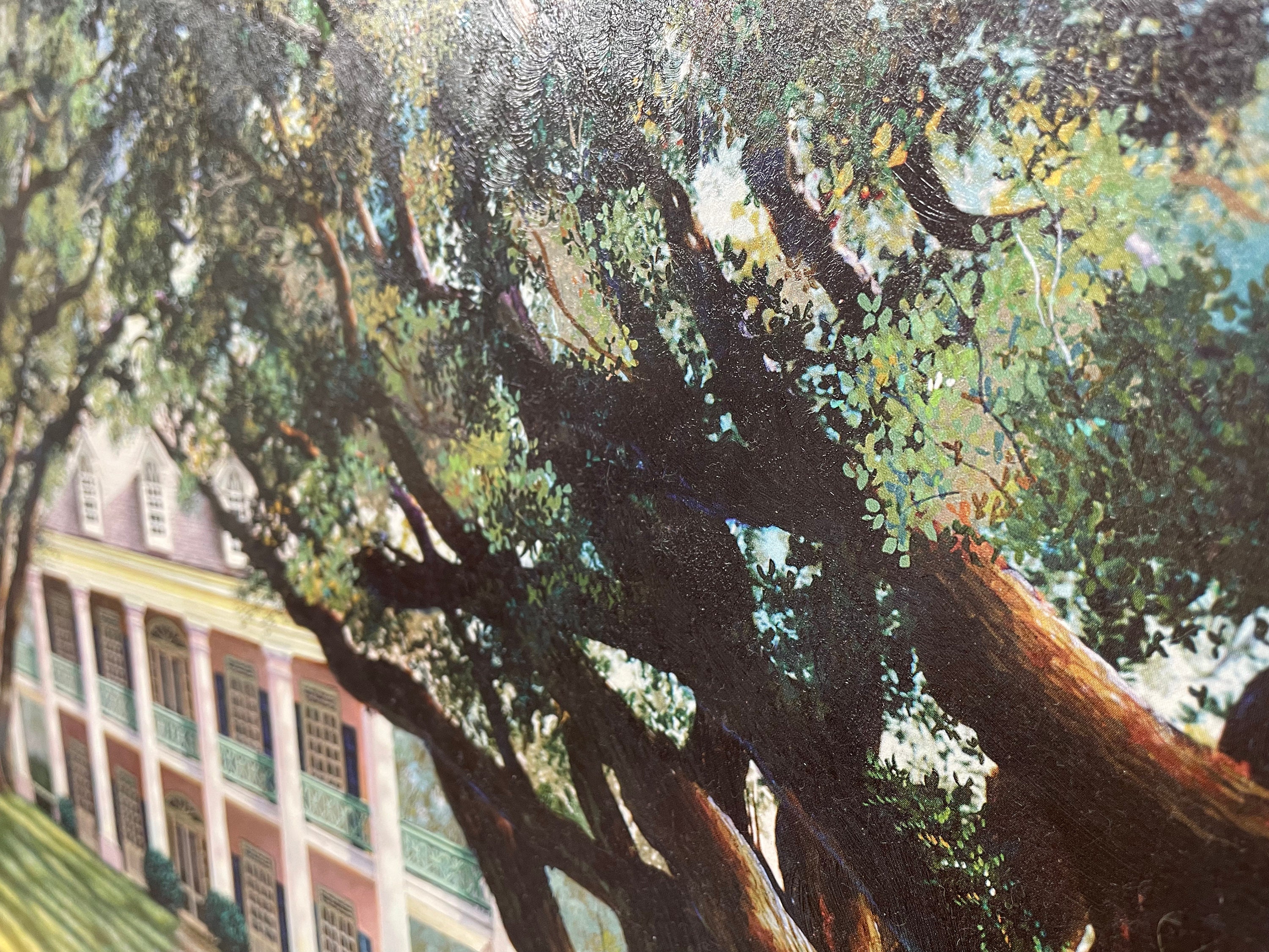 Oak Alley Plantation Painting Artwork 26x34 Framed by Brad Thompson - Etsy